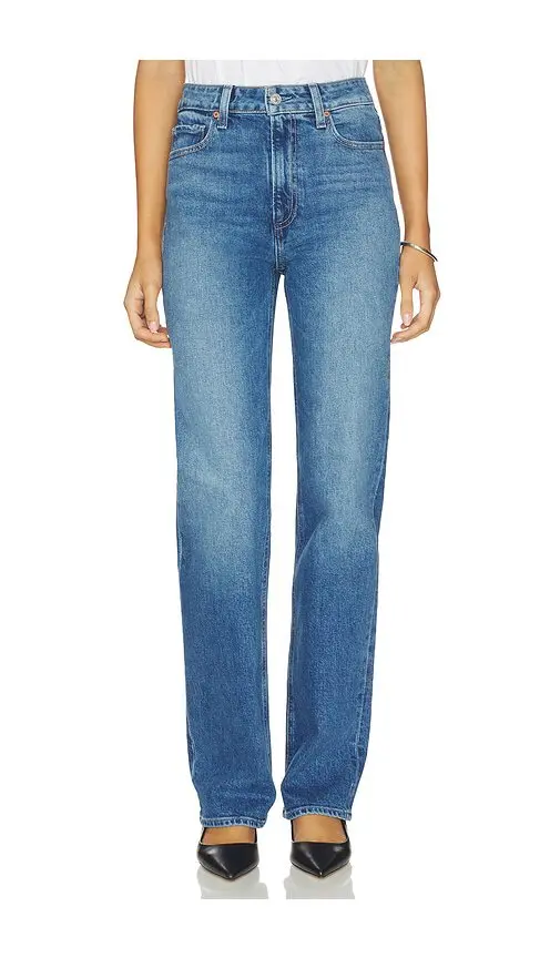 Paige Stevie Straight Leg Jeans - Blue