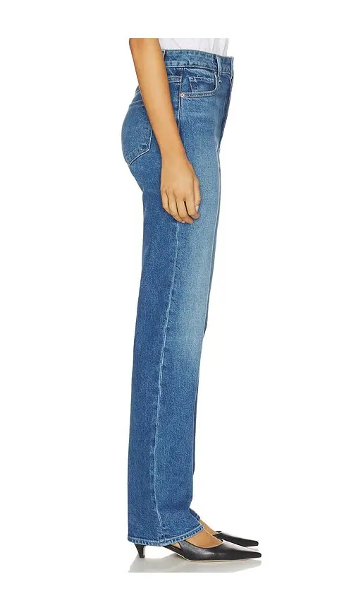 Paige Stevie Straight Leg Jeans - Blue