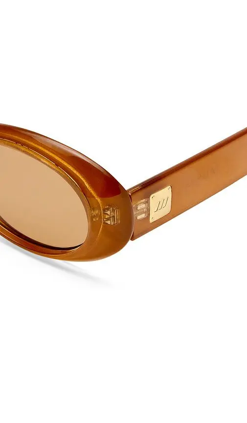 Le Specs Work It Sunglasses - Brown