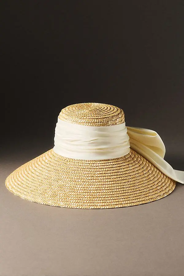 Eugenia Kim Mirabel Bow Sun Hat - White