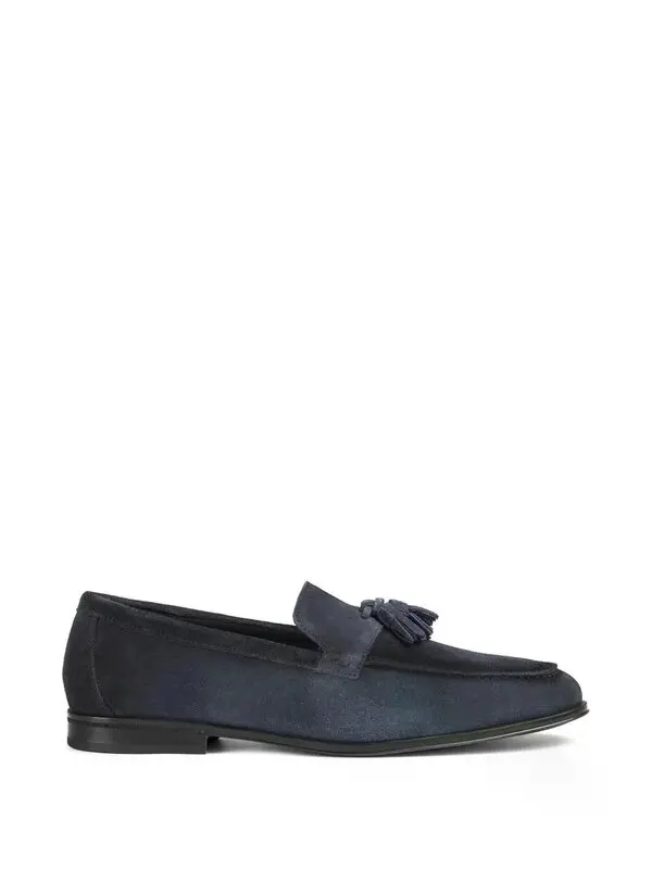 DOUCAL'S Tassel Suede Loafers