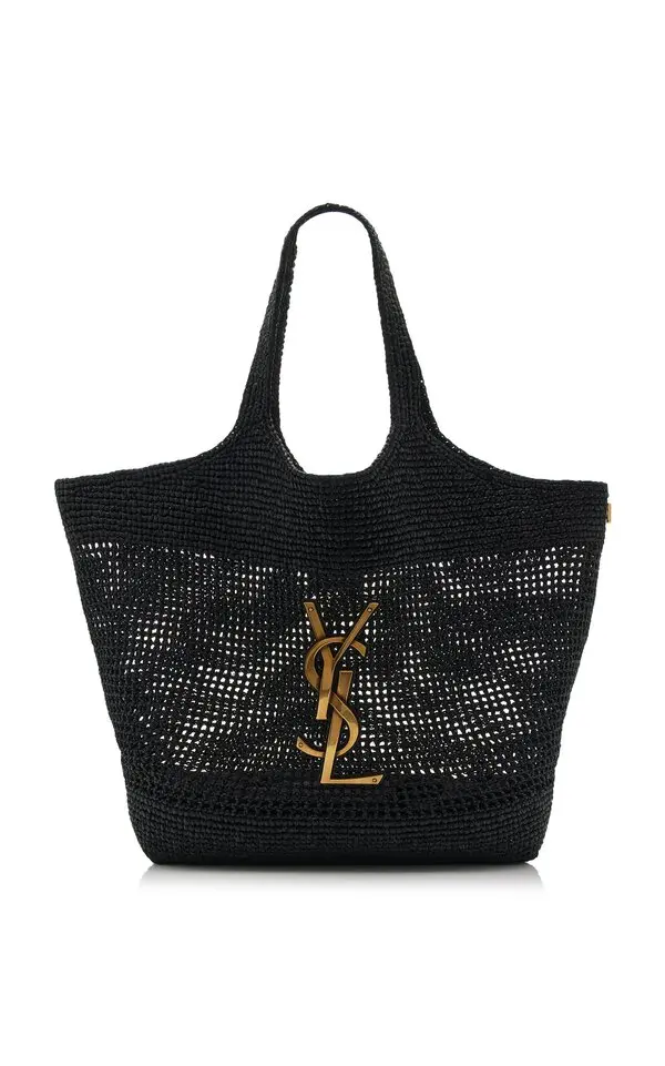 Saint Laurent Icare Maxi Tote Bag - Black