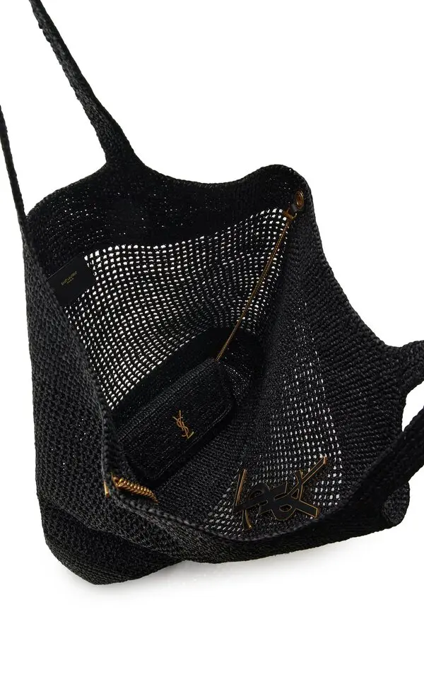 Saint Laurent Icare Maxi Tote Bag - Black