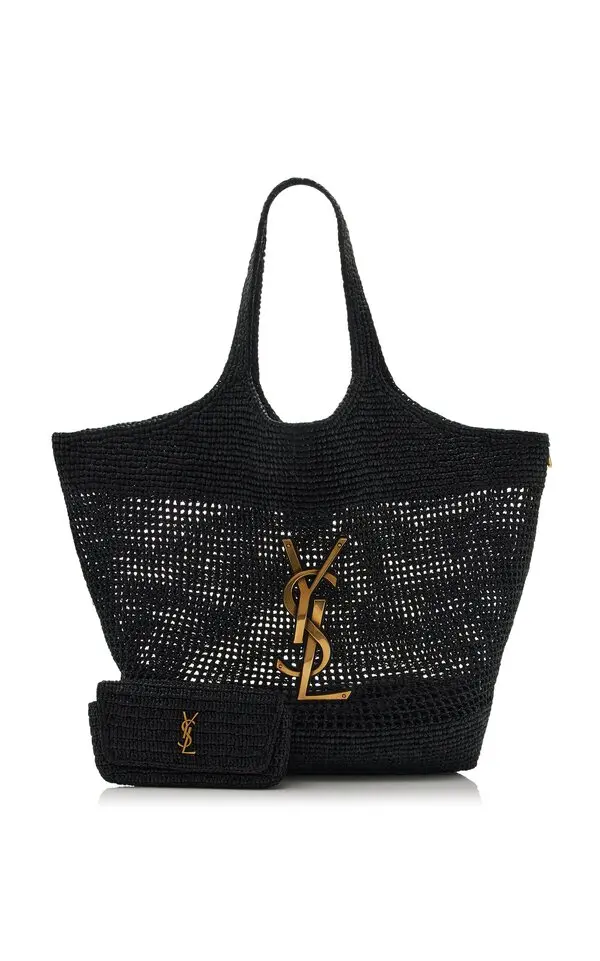 Saint Laurent Icare Maxi Tote Bag - Black