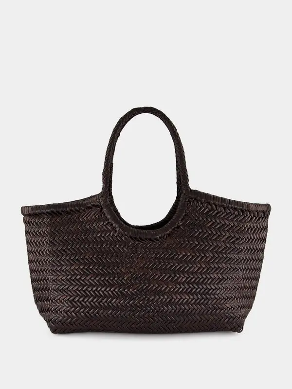 Dragon Diffusion Nantucket Big Woven Tote - Brown