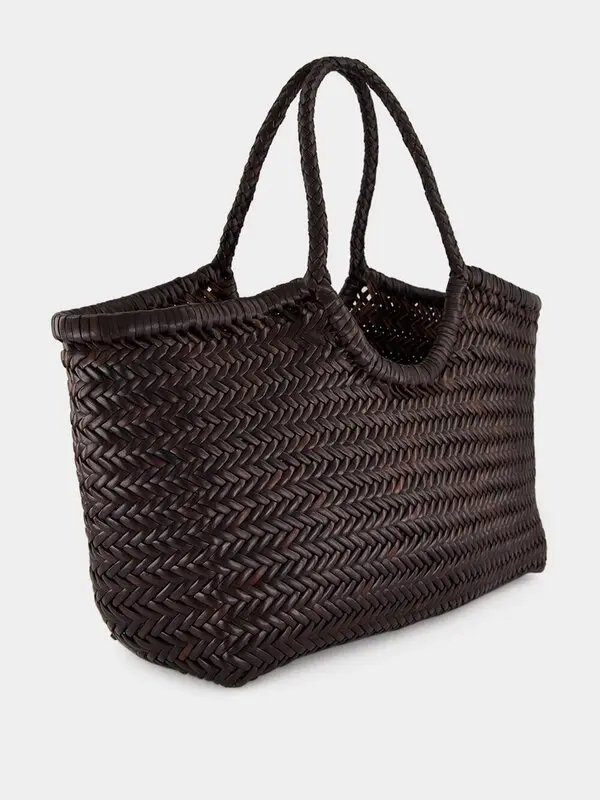 Dragon Diffusion Nantucket Big Woven Tote - Brown