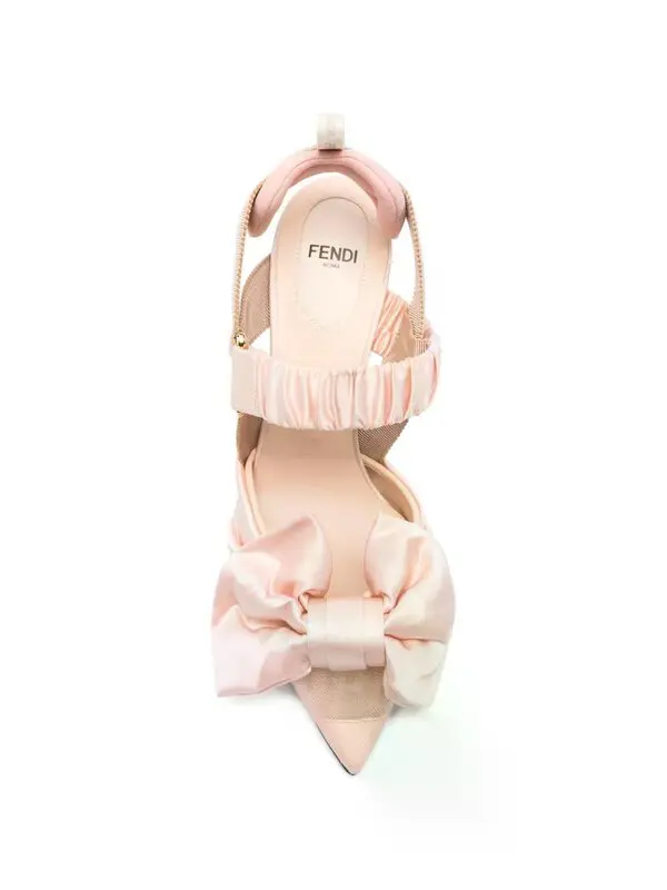 Fendi Colibrì Bow Pumps - Pink