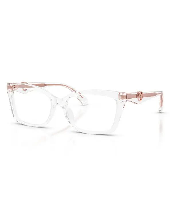 Michael Kors Square Garzeno Eyeglasses - Crystal