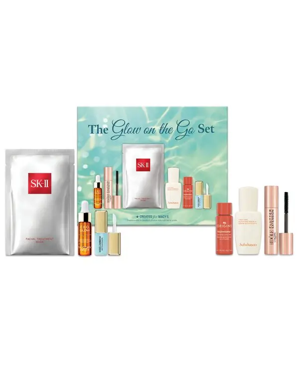 CREATED FOR MACY'S 6-pc. The Glow On The Go Makeup Set - No Color