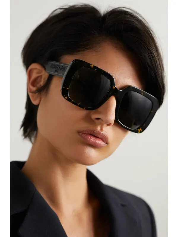 Dior Wildior S3u Square-frame Tortoiseshell Sunglasses