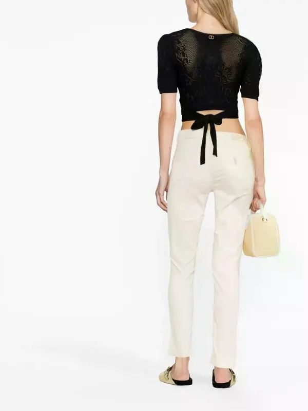 Liu Jo Bottom Up Embellished Skinny Jeans