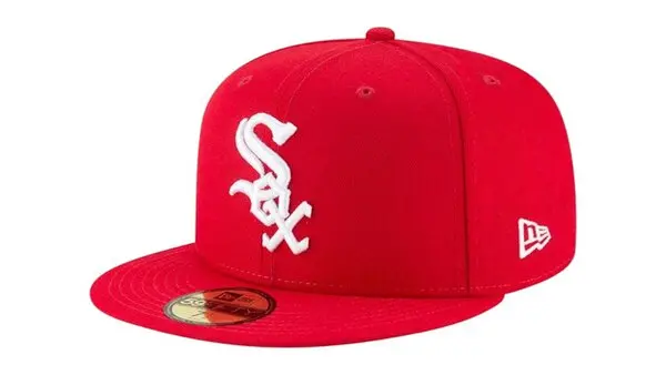New Era 59fifty Mlb Basic Chicago White Sox Fitted Cap - Red