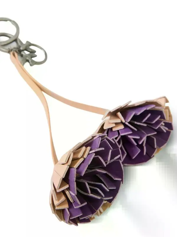 Pinko Tassel Charm Keyring