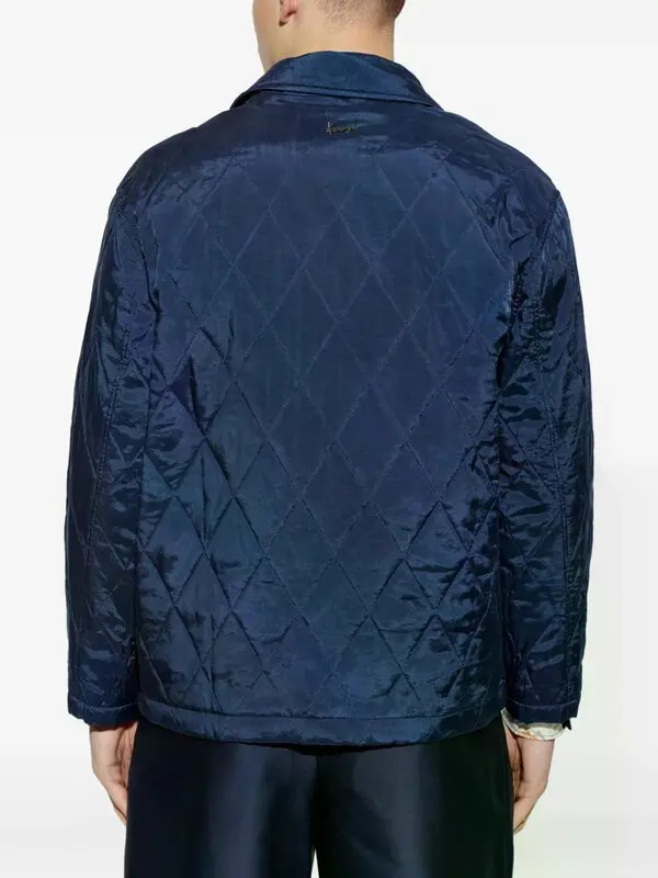 Kenzo Badges Quilted Workwear Jacket