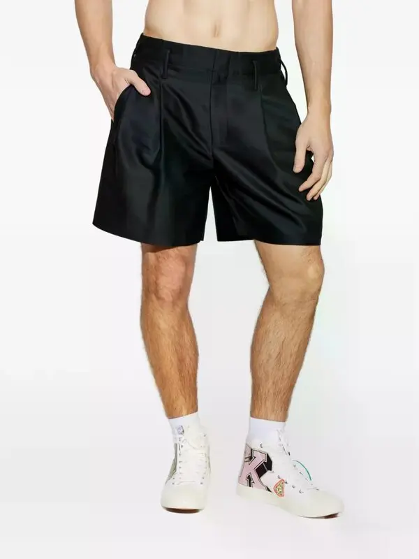 Kenzo Pleated Tailored Shorts