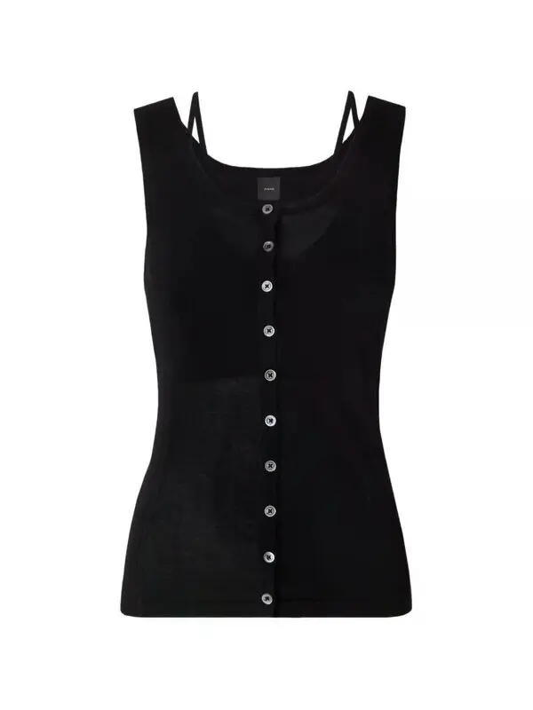 Pinko Knitted Strap Top