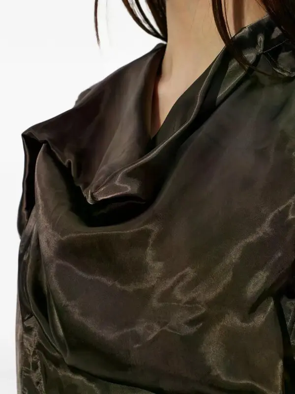 Rick Owens Draped Sleeveless Top - Brown