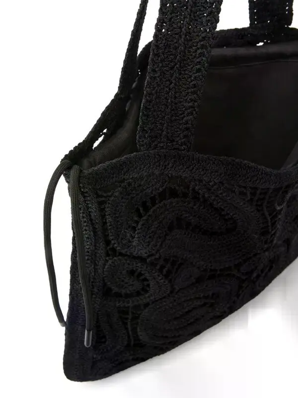 Pinko Crocheted Tote Bag