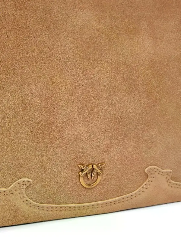 Pinko Small Onetwothree Crossbody Bag - Neutrals