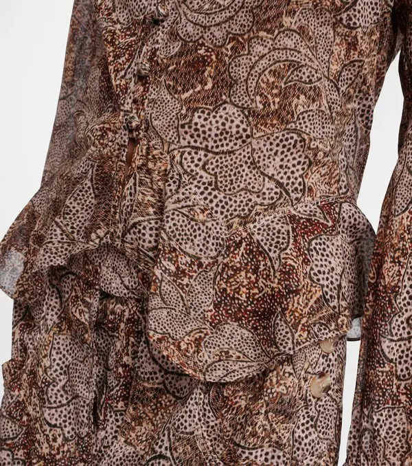Isabel Marant Étoile Celeny Printed Blouse