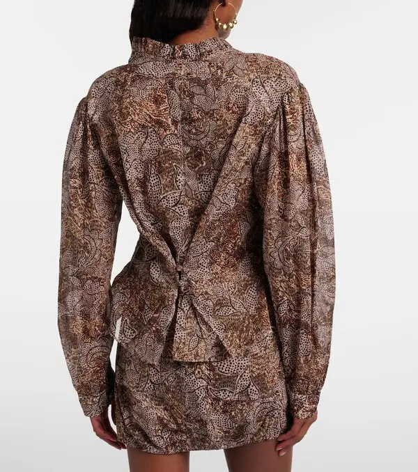 Isabel Marant Étoile Celeny Printed Blouse