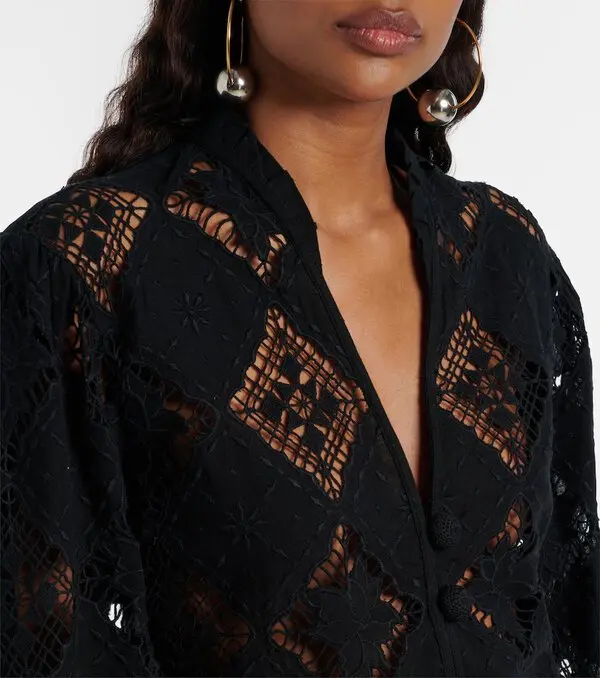 Isabel Marant Étoile Nina Broderie Anglaise Blouse