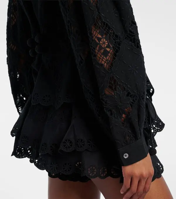 Isabel Marant Étoile Nina Broderie Anglaise Blouse