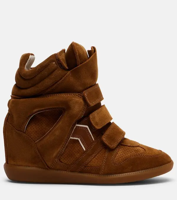 Isabel Marant Étoile Bekett Suede High-top Sneakers