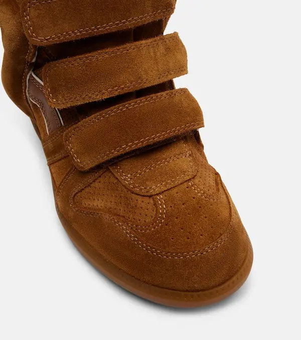 Isabel Marant Étoile Bekett Suede High-top Sneakers