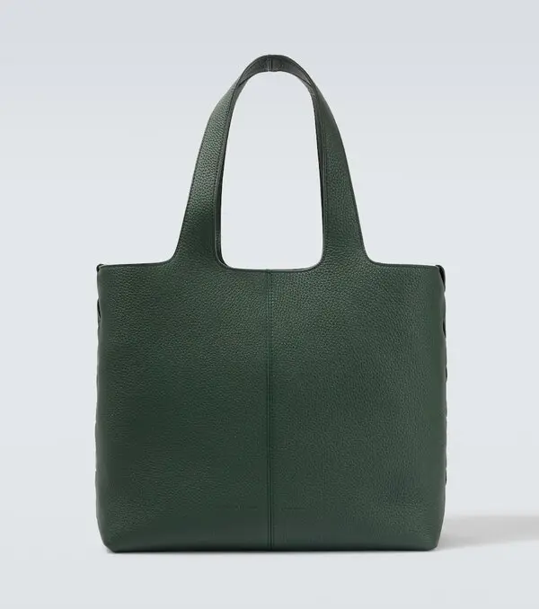 Bottega Veneta Diago Intrecciato Leather Tote Bag - Green
