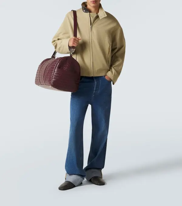 Bottega Veneta Wide-leg Jeans In Mid
