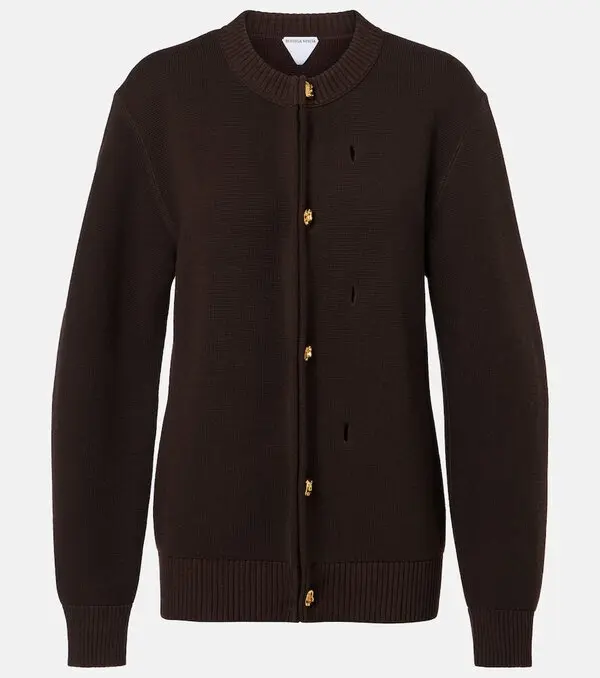 Bottega Veneta Wool And Cotton Cardigan