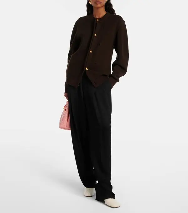 Bottega Veneta Wool And Cotton Cardigan