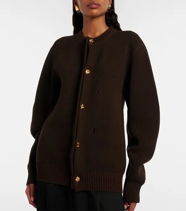 Bottega Veneta Wool And Cotton Cardigan