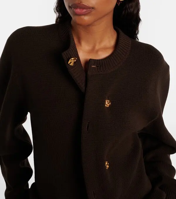 Bottega Veneta Wool And Cotton Cardigan