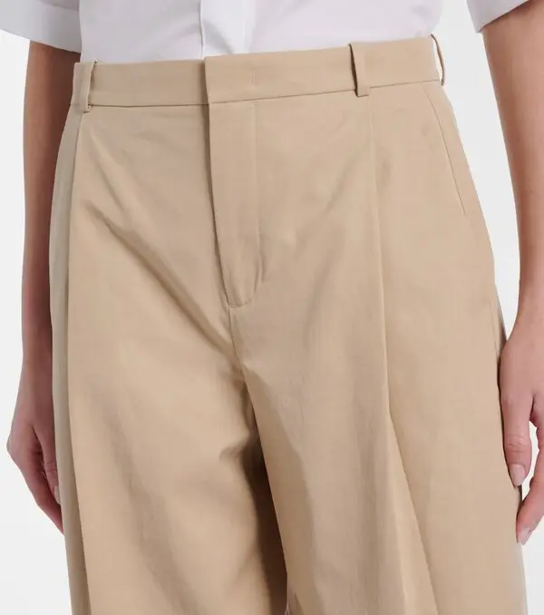 Vince Camille Wide-leg Trousers - Beige