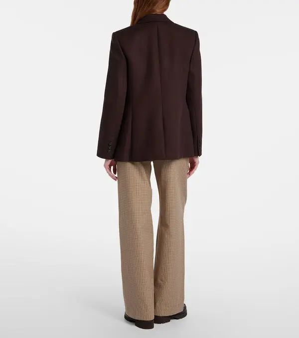 Vince Camille Cotton-blend Wide-leg Pants - Beige