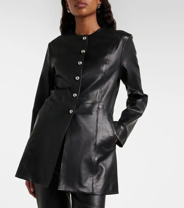 Nour Hammour Parlor Leather Jacket