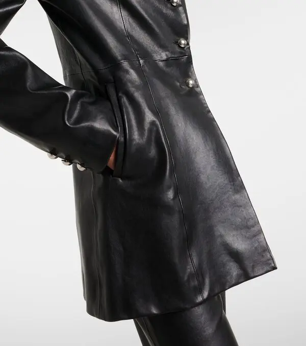 Nour Hammour Parlor Leather Jacket