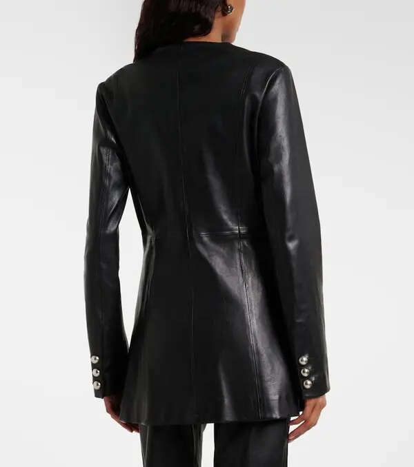 Nour Hammour Parlor Leather Jacket