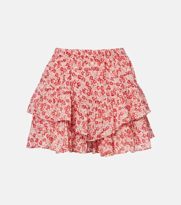 MARANT ETOILE Jocadia Floral Cotton Skort - Multicoloured