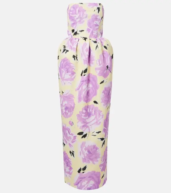 PATOU Floral Gown - Multicoloured