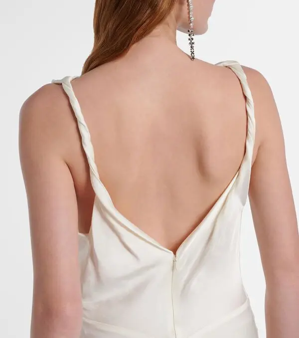 Victoria Beckham Posy Draped Gown