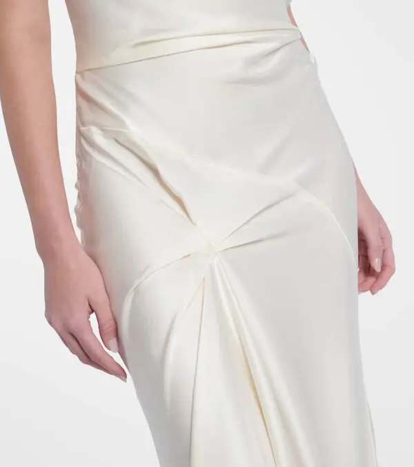 Victoria Beckham Posy Draped Gown