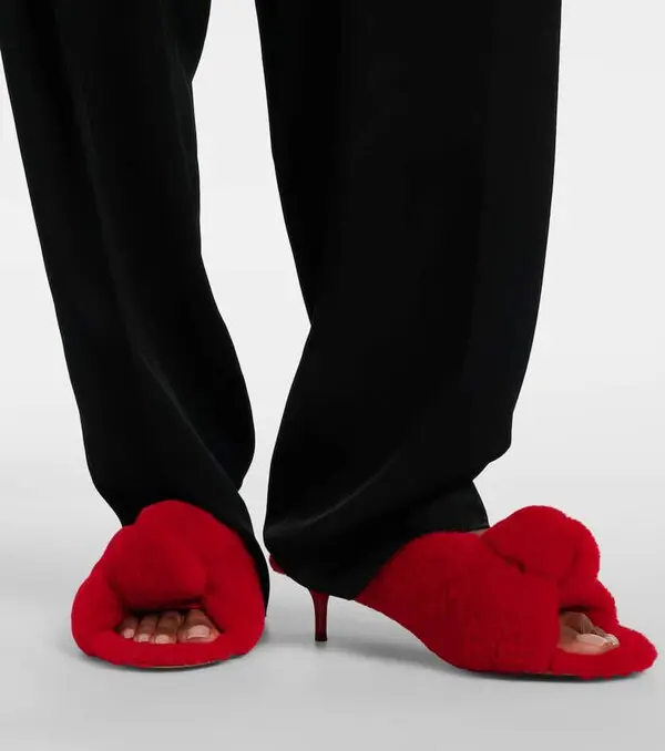 Bottega Veneta Wool Mules