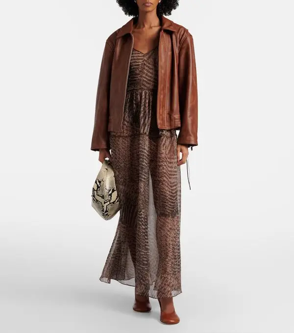 JACQUES WEI Leather Jacket