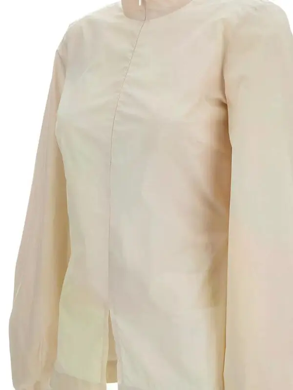 THELATEST Balloon Sleeve Shirt - Neutrals