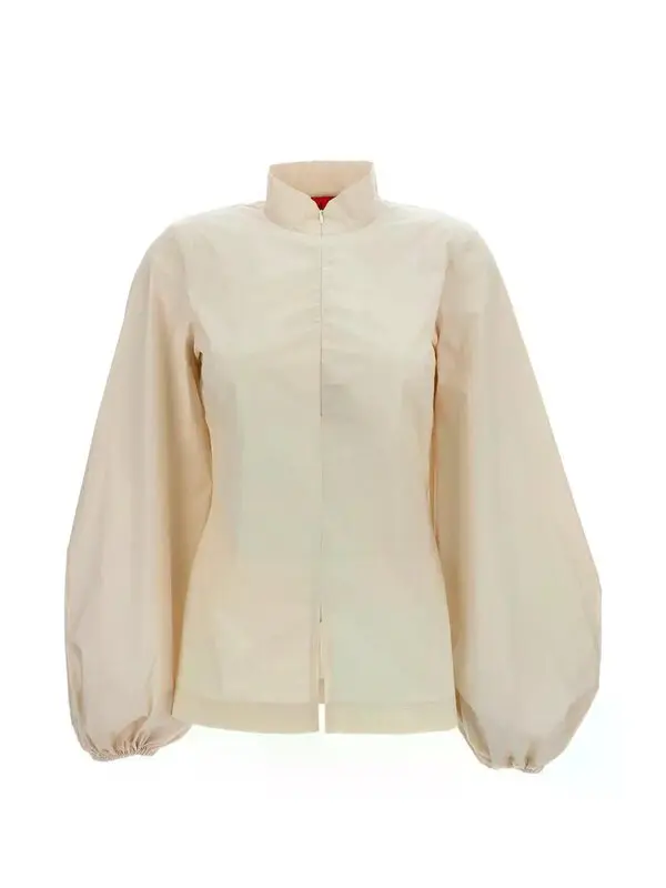 THELATEST Balloon Sleeve Shirt - Neutrals