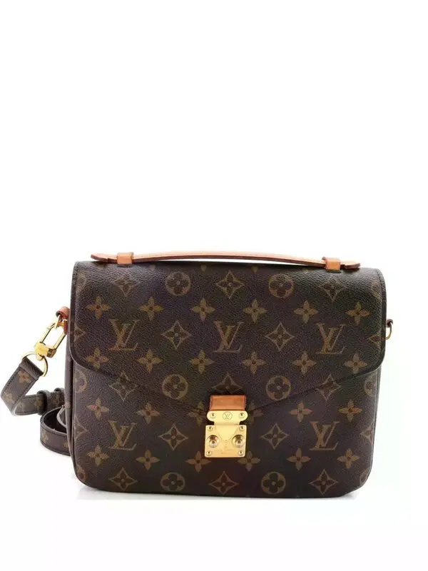 LOUIS VUITTON Pochette Metis Monogram Canvas Crossbody Bag - Brown