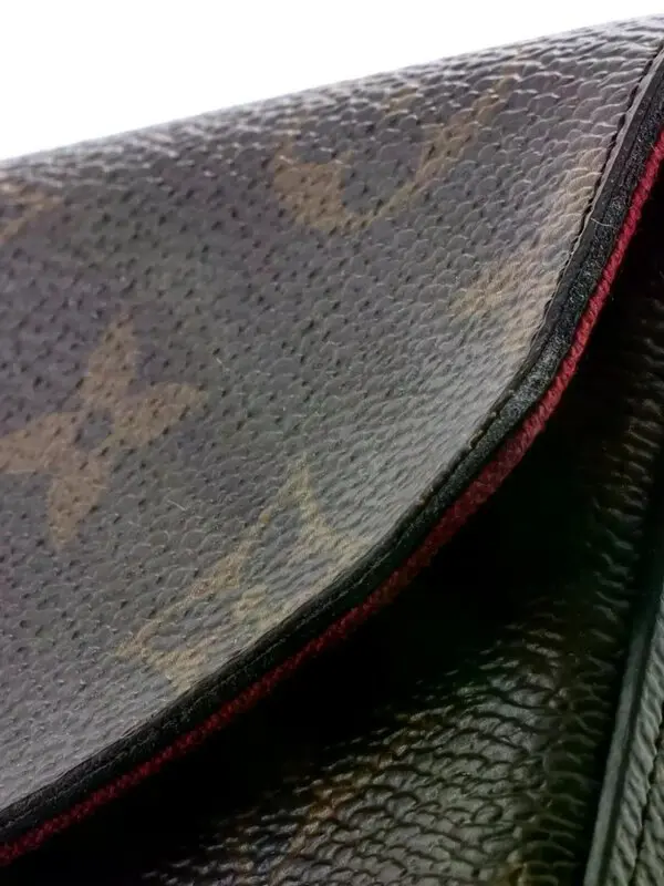LOUIS VUITTON Felicie Pochette Monogram Canvas Crossbody Bag - Brown